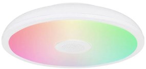 Globo - LED RGB Koupelnové svítidlo s reproduktorem RAFFY LED/18W/230V IP44 + DO
