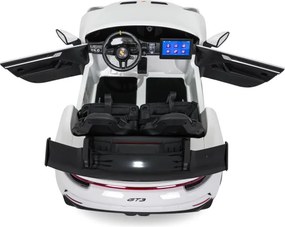 Elektrické autíčko Porsche 911 GT3 STRONG MP4 bílé