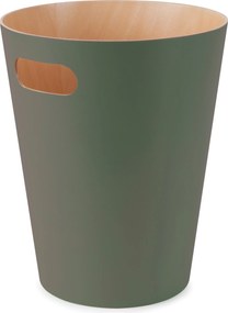 Odpadkový koš Woodrow tmavě zelený