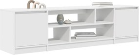 TV skříňka bílá 188,5x41x50 cm kompozitní dřevo 3328417