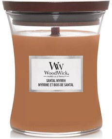 WoodWick – svíčka Santal Myrrh (Santal a myrha) Velikost: střední 275 g