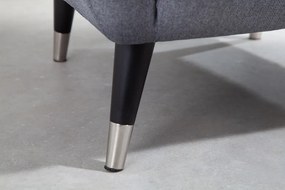Designové křeslo Danail antracitové