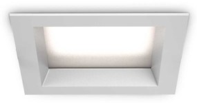 Ideal Lux Zápustné bodové LED svítidlo BASIC SQUARE d.17cm