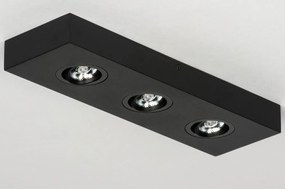 Stropní LED svítidlo Spot Quality Quadra 3 Black
