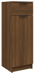 Koupelnová skříňka hnědý dub 32 x 34 x 90 cm kompozitní dřevo - Default Title