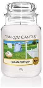 Yankee Candle Vonná Svíčka Clean Cotton classic velký, 623 g