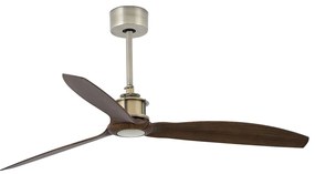 FARO JUST FAN 33398 50,4“ antická mosaz/vlašský ořech Reverzní stropní ventilátor