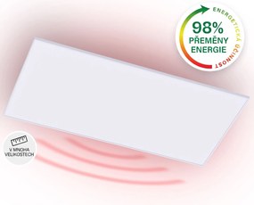 Klarstein Wondersky, infračervený ohřívač, stropní, 120 x 60 x 6,5 cm (Š x V x H), 750 W, IP44