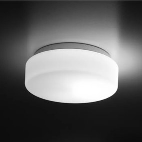 Ecolite Bílé stropní svítidlo Hector kulaté 250mm pro žárovku E27 W122/B-BI