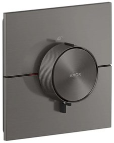 Axor ShowerSelect ID - Termostatická baterie pod omítku, HighFlow, kartáčovaný černý chrom 36774340