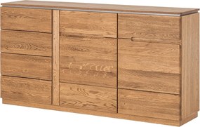 Komoda Montenegro 45 163 cm z masivu dub Rustikal