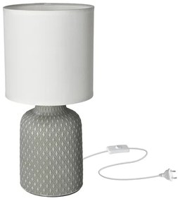 Stolní lampa INER 1xE14/40W/230V šedá