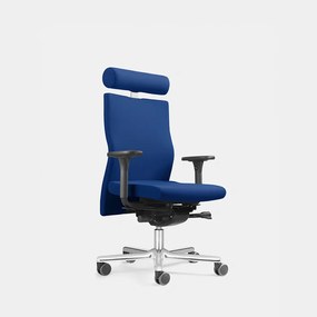 LÖFFLER Zdravotní balanční židle LEZGO LG 73 s podhlavníkem Barva potahu: A37 modrá