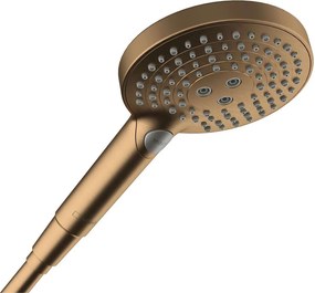Hansgrohe Raindance Select S - Sprchová hlavice, 3 proudy, kartáčovaný bronz 26014140
