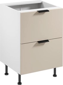 Kuchyňská linka SORENTO pl | 400 cm | bílá/béžová