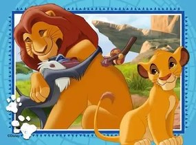 Ravensburger Disney: Lví král 4 v 1 / od 3 let