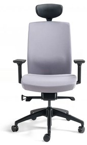 Kancelářská ergonomická židle BESTUHL J2 SP — více barev, s podhlavníkem Office Pro Modrá 214