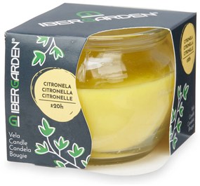 Svíčka proti hmyzu, citronella, 20 h hoření