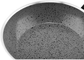 KOLIMAX - české nerezové nádobí KOLIMAX Pánev CERAMMAX PRO COMFORT, průměr 22 cm, objem 1.2 l, šedý GRANIT