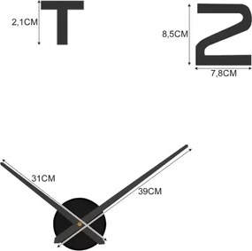 DIY nástěnné hodiny Ruhhy 19928