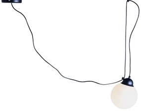 OnaDnes -20% Nordic Design Opálově bílé skleněné závěsné světlo Dion Multi I.