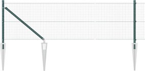 Svařované drátěné ploty s hroty 25 x 0,4 m Ocel potažená PVC 3352067