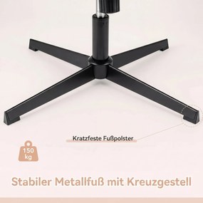 Costway Ergonomická kancelářská židle, výškově nastavitelná psací židle