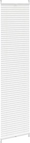 Plisované žaluzie / rolety Plisse 60 x 200 cm - bílé 240596