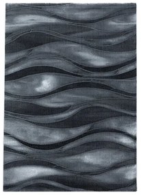 Vopi | Kusový koberec Costa 3528 black - 240 x 340 cm