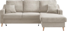 XXXLutz ROHOVÁ SEDAČKA, textil, béžová P & B - Sedací soupravy - 002310004963