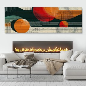 Obraz na plátně - Na vlnách rádia Jerevan FeelHappy.cz Velikost obrazu (šířka x výška): 240 x 80 cm