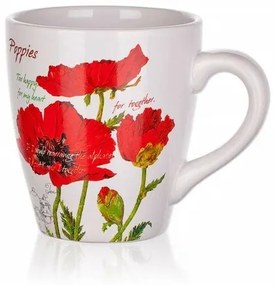 Banquet Keramický hrnek Red Poppy, 0,5 l