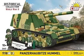 COBI 2663 Hummel Sd.Kfz.165 / Stavebnice / 1118 kostek / 2 figurky / o