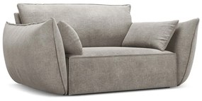 Světle šedé žinylkové křeslo Vanda - II. jakost – Mazzini Sofas