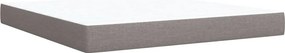 Box spring postel s matrací taupe 180x200 cm textil 3285155