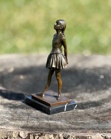 Bronzová socha malá soška - Tanečnice baletka Degas