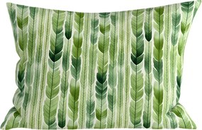 Sada povlečení z polybavlny GREEN TREES POLY zelené + povlak na polštář 50 x 70 cm ZDARMA