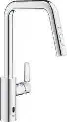 Grohe QuickFix Start - Elektronická dřezová baterie s výsuvnou sprškou