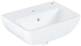 Grohe Start Edge - Umývátko 450x350 mm, s přepadem, otvor pro baterii, alpská bílá 39953000