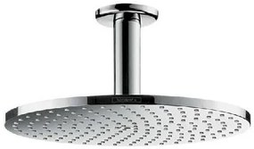 Hansgrohe Raindance S - Hlavová sprcha PowderRain 240, s přívodem od stropu 10 cm, chrom 27620000