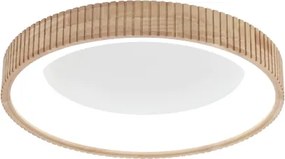 Brilagi - LED Stropní svítidlo FALCON WOOD MODERN LED/40W/230V pr. 60 cm dřevo