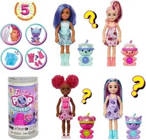 MATTEL Panenka Barbie Pop Reveal Bubble Tea / 5 překvapení / 4 druhy /