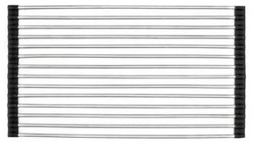 Mexen příslušenství, svíjecí odkapávač pro kuchyňský dřez, černá, 660949-70