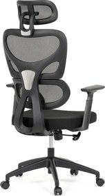 Ergonomická kancelářská židle LEXON - černá síťovina