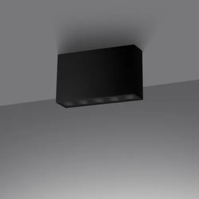 Stropní LED svítidlo SOLLUX SOLE černé 11W SL.1212