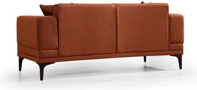 Hanah Home Dvoumístná pohovka HORIZON červenooranžová 170 cm