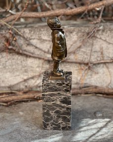Bronzová soška socha - Chlapa