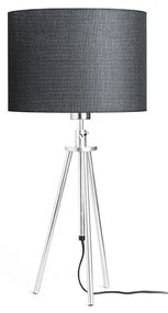 RENDL R12488 GARDETTE stolní lampa, dekorativní černá hliník