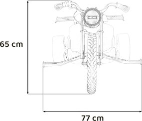 Ramiz Dětská motorka Drift Bike 21 růžová