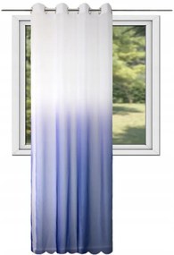 Deveri Hotový ombre závěs na kroužcích 150x250cm různé barvy Barva: Hnědá
